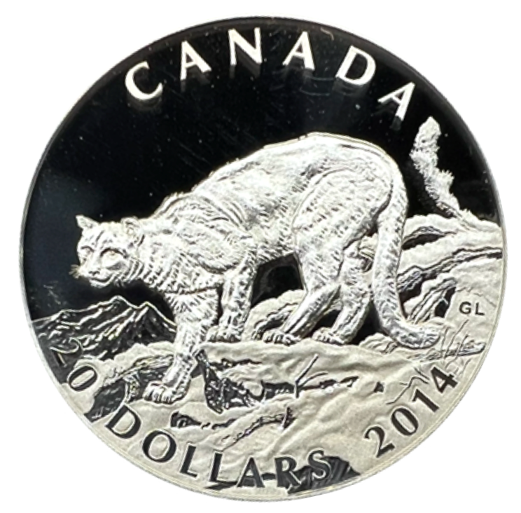 2014 Canada 20 Dollars Fine Silver, The Cougar 3 Coin Set – Trade your ...