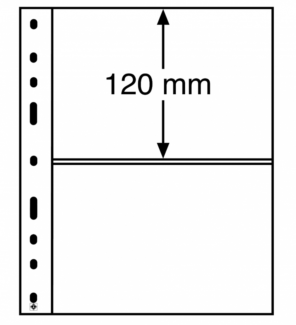 PLASTIC POCKETS OPTIMA SHEET(PACK OF 10) – Trade your coins